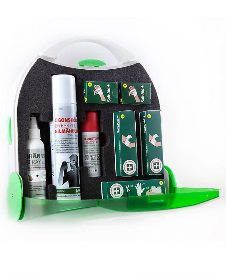 Köp Första Hjälpen Kombi kit från oss på Safeaid - en trygg partner
